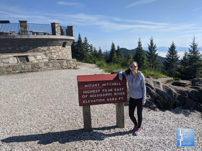 Mount Mitchell Elevation
