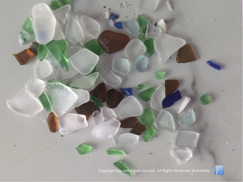 Finding Seaglass on Lake Erie