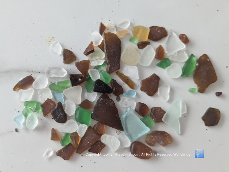 Finding Seaglass on Lake Erie
