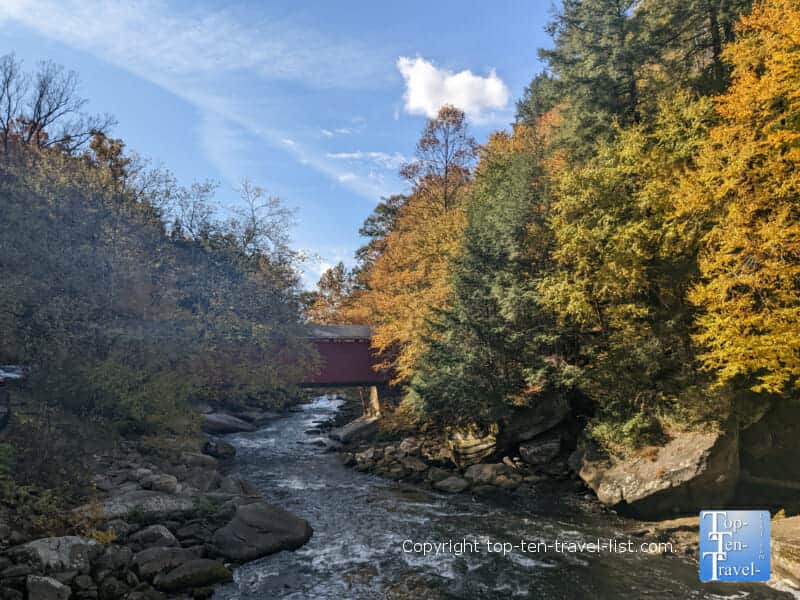 Leaf Peeping at McConnells Mill State Park