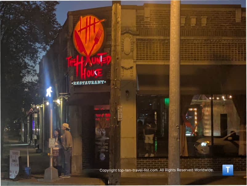 Spooky Eats at The Haunted House Restaurant in Cleveland
