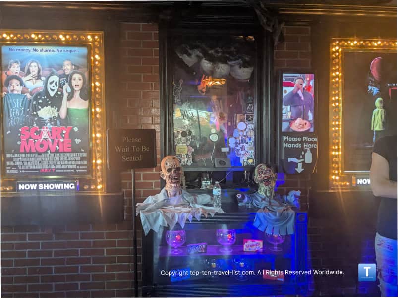Spooky Eats at The Haunted House Restaurant in Cleveland